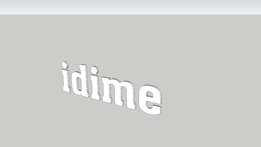 idime 2 | 3D Warehouse