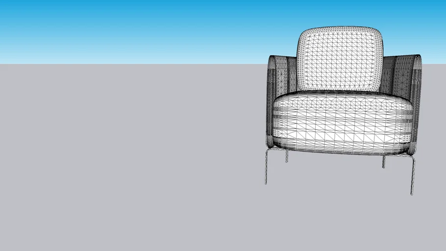 Poltrona Léo | 3D Warehouse