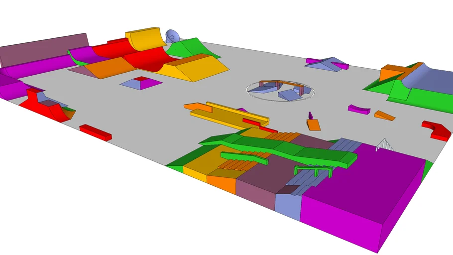 skatepark | 3D Warehouse