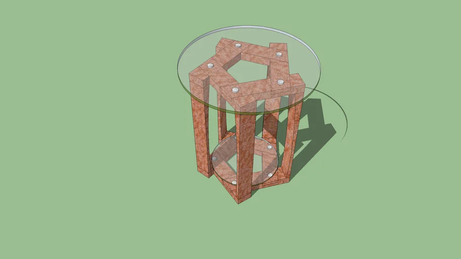 Mesa pentágono | 3D Warehouse
