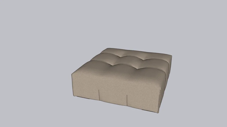 TUFTY-TOO sofa B&B ottoman | 3D Warehouse