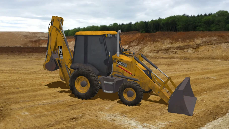 JCB-Tractopelle | 3D Warehouse