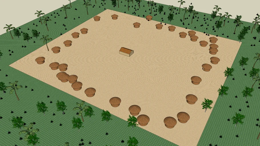 Amazon Village | 3D Warehouse