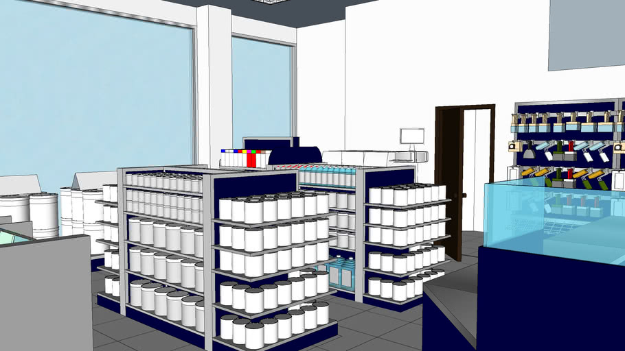 Tienda de pintura | 3D Warehouse