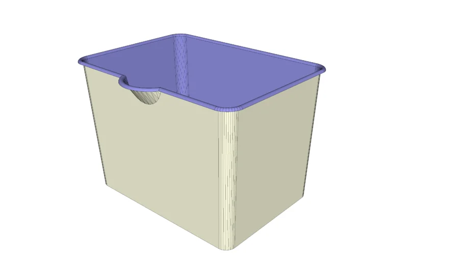 square bucket | 3D Warehouse