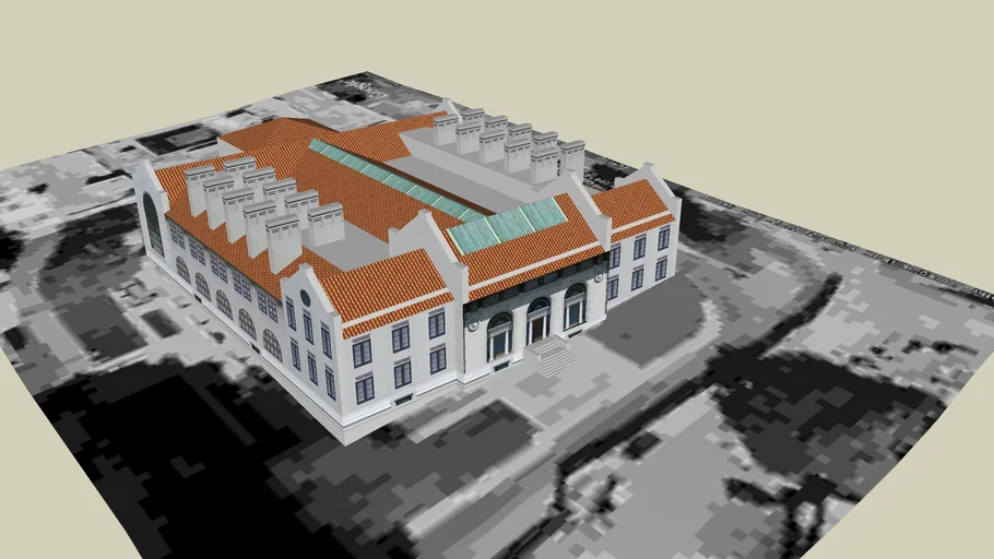 Hearst Memorial Mining Building | 3D Warehouse