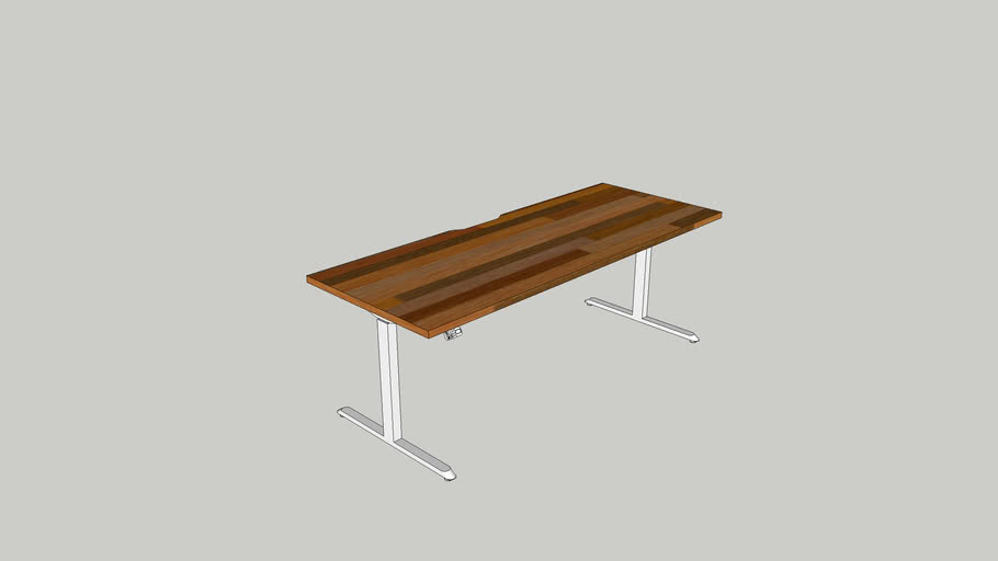 Height Adjustable DESK | 3D Warehouse