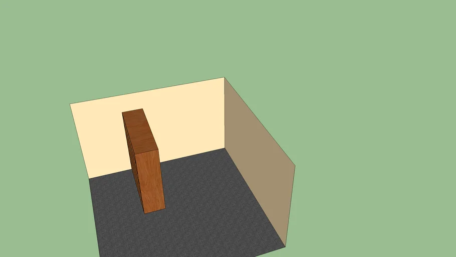 Bookshelf room divider | 3D Warehouse