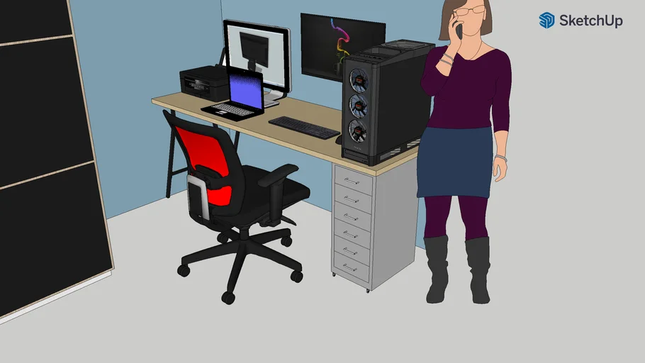 borne arcade | 3D Warehouse