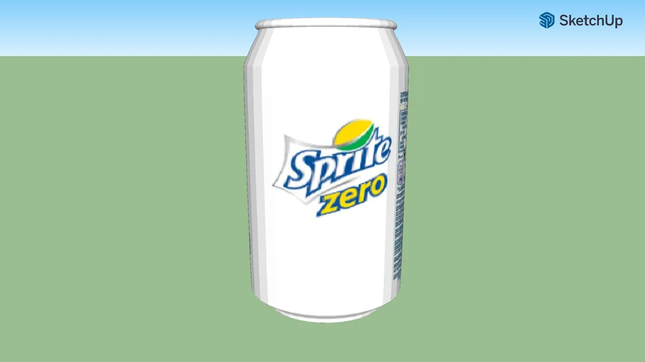 Sprite zero can | 3D Warehouse