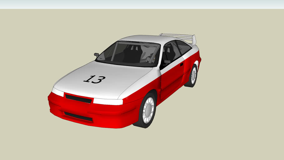 opel calibra rally (ugrc) | 3D Warehouse