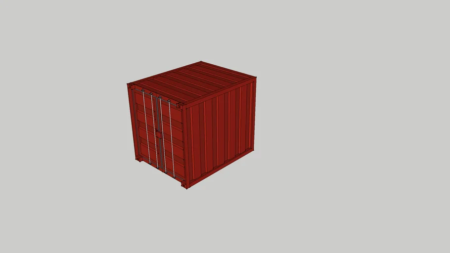 10ft Container | 3D Warehouse