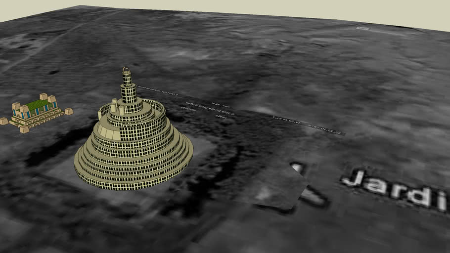 hanging garden and tower of babylon | 3D Warehouse