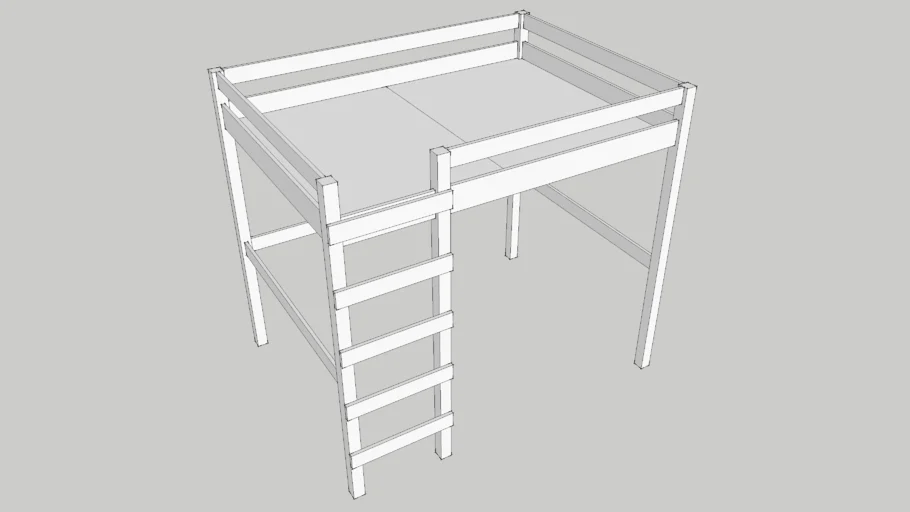 Loft Bed | 3D Warehouse