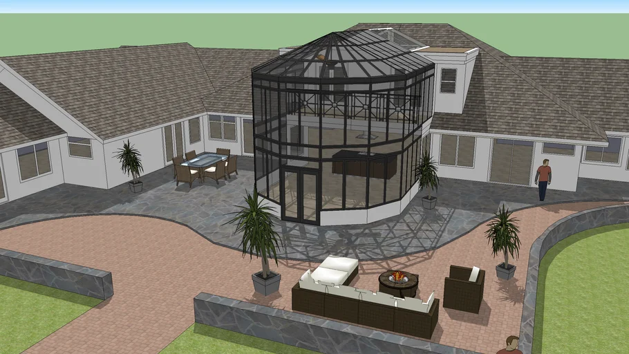 Two Storey Conservatory | 3D Warehouse