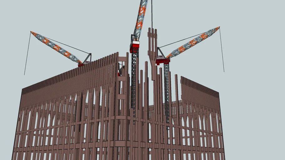 WTC Under Construction | 3D Warehouse