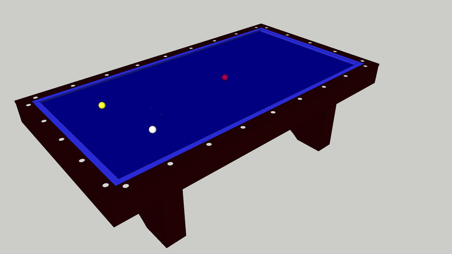 Carom Billiard Table | 3D Warehouse