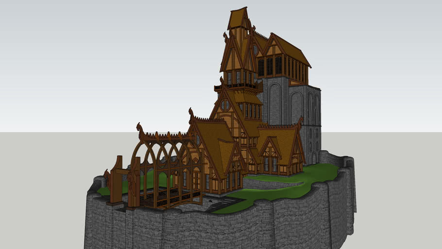 Dragonsreach from The Elder Scrolls V: Skyrim | 3D Warehouse