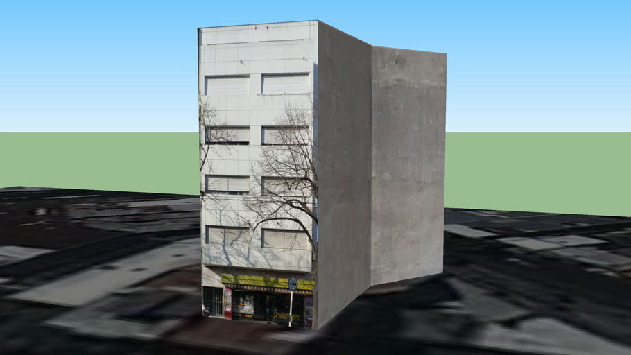 Edificio en Diagonal 80, La Plata | 3D Warehouse