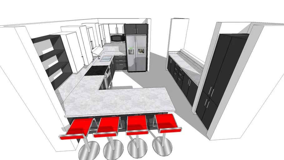 Kitchen 4 | 3D Warehouse
