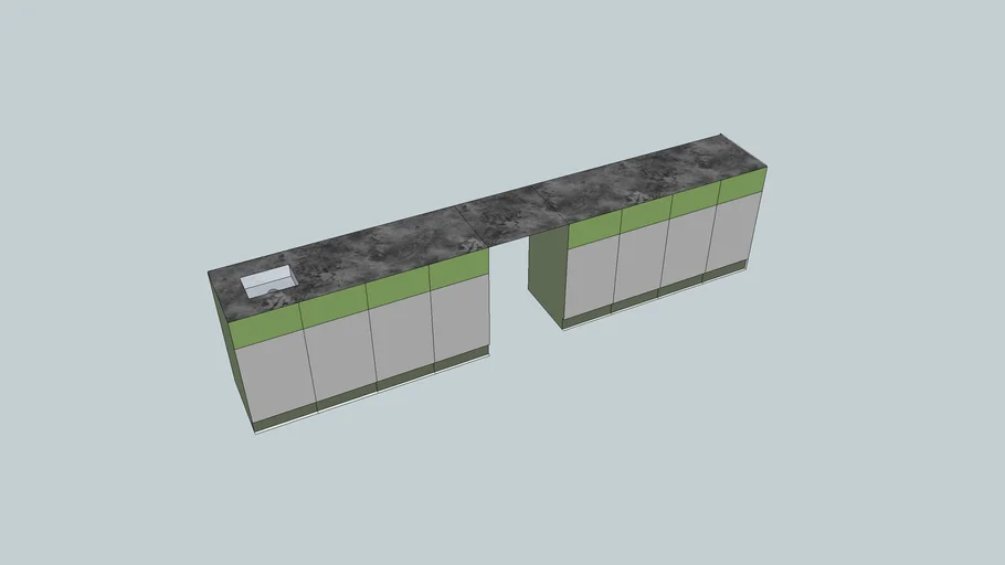 Kitchen Countertop | 3D Warehouse