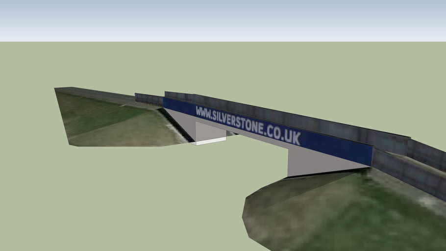 Silverstone - Wellington Straight Bridge | 3D Warehouse