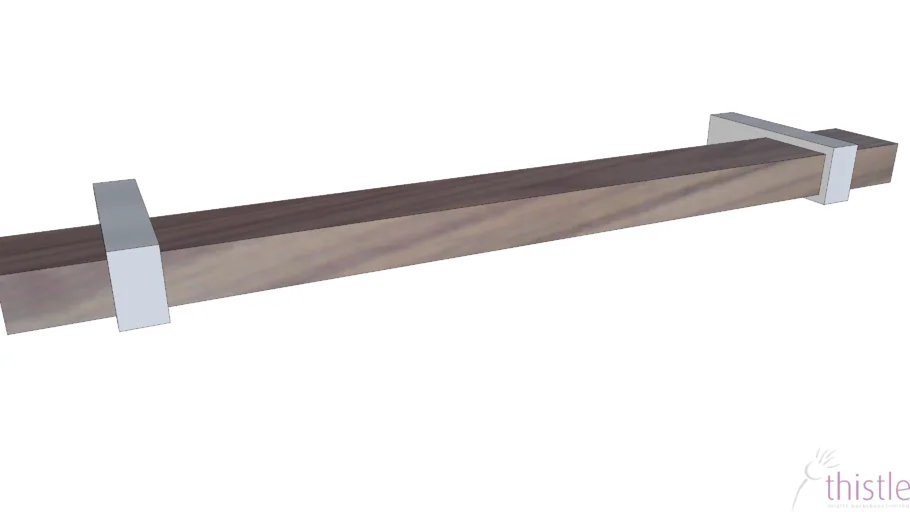 Hettich Pro Decor furniture handle | 3D Warehouse