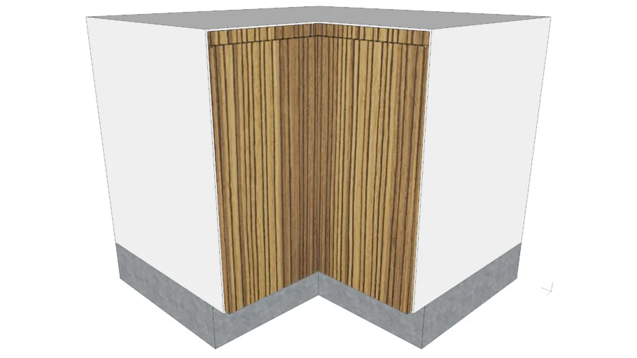 Mueble rincon 95x95 | 3D Warehouse