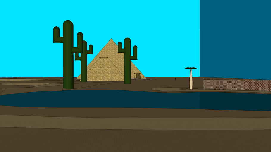 Realistic Racing track: desert hill | 3D Warehouse