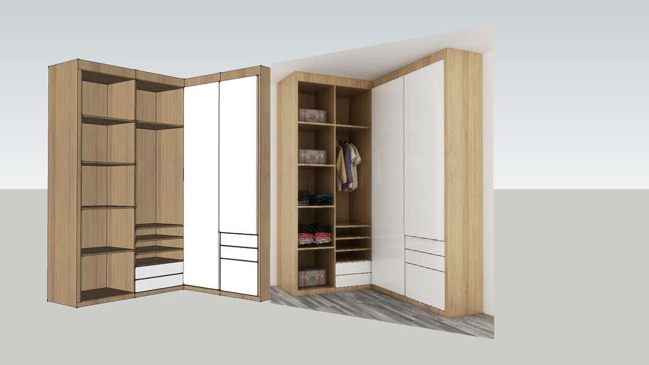 Wardrobe 004 | 3D Warehouse
