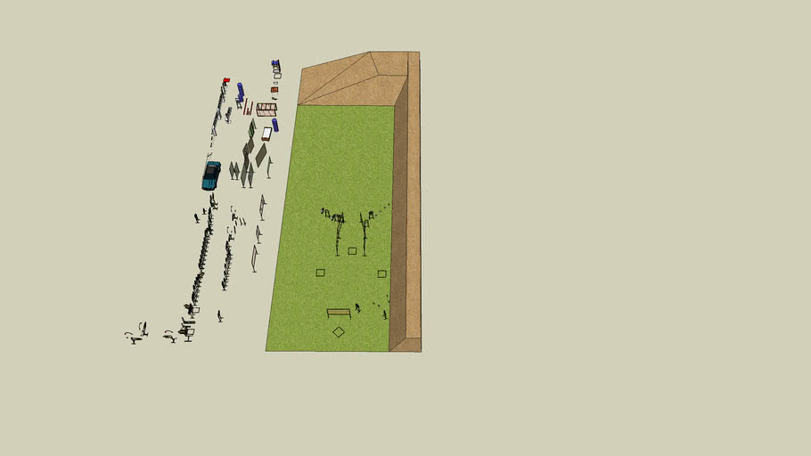 USPSA/IPSC Stage Design (For Indoor Use) | 3D Warehouse