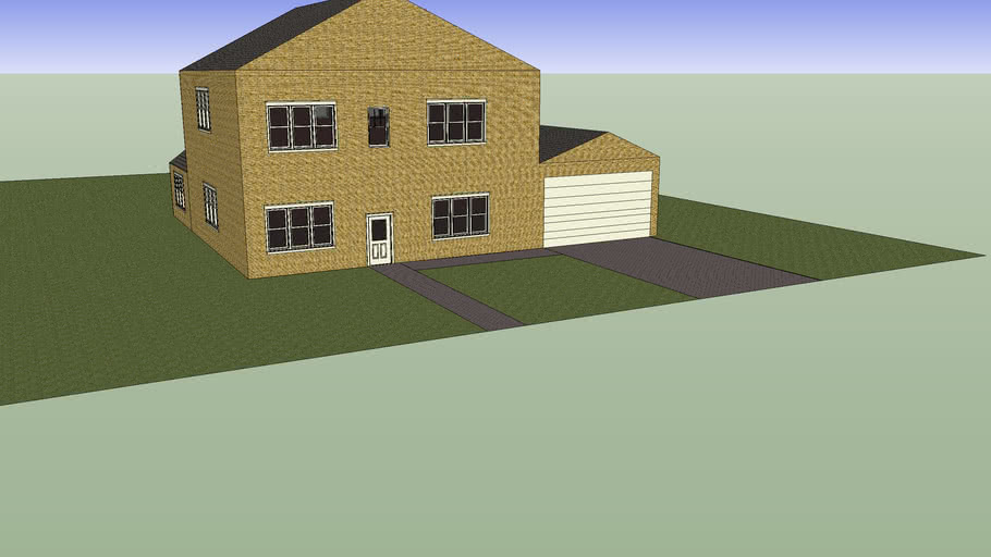 suburban house | 3D Warehouse