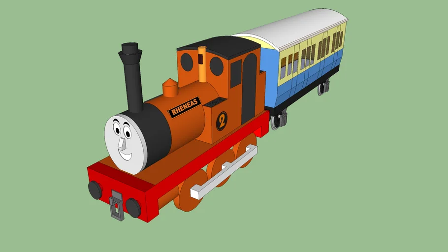 Rheneas and the Coaches | 3D Warehouse