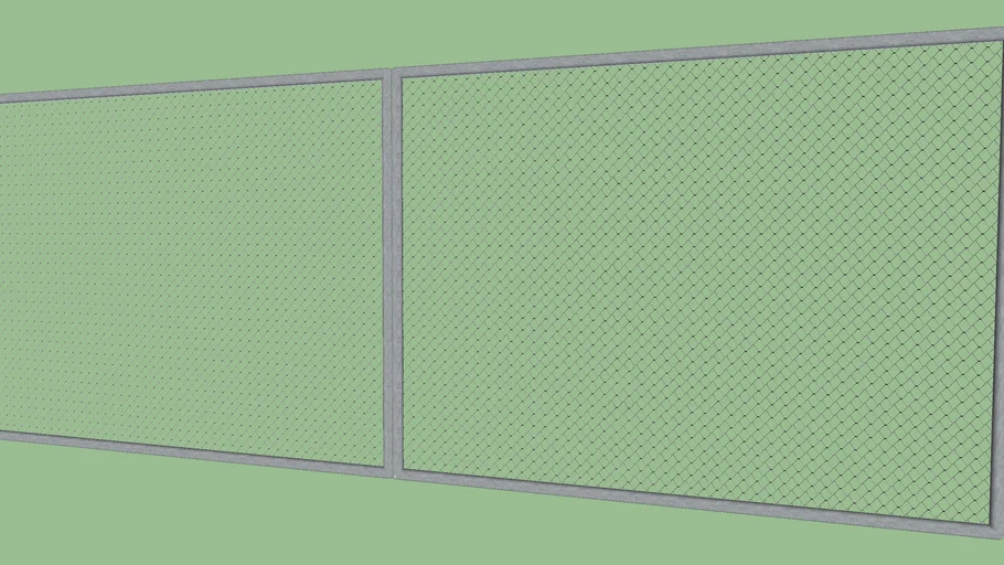 6' Fence Gate (Simple) | 3D Warehouse