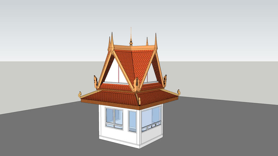 Security guard house | 3D Warehouse