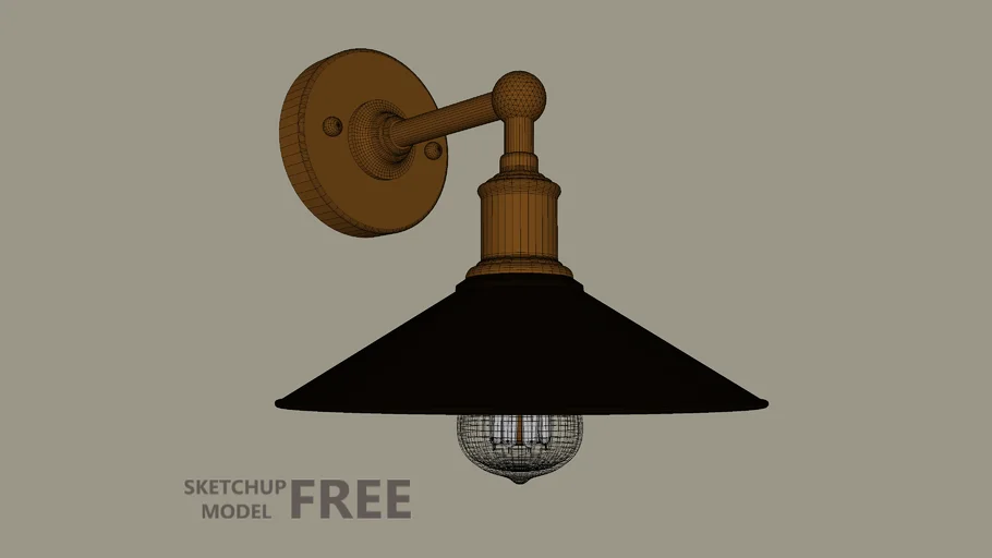 Đèn tường, Đèn chiếu tranh | 3D Warehouse