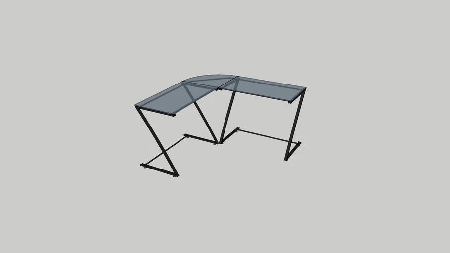 Glass Desk | 3D Warehouse