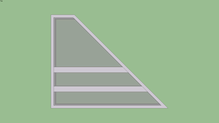 Marvin Modern Direct Glaze Trapezoid Window P4-7 | 3D Warehouse