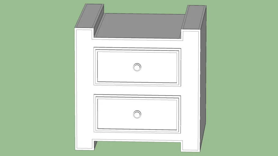 Bed side table | 3D Warehouse