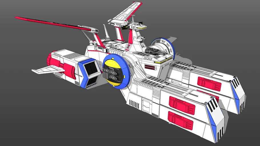 WhiteBase improved version(Combat form) | 3D Warehouse