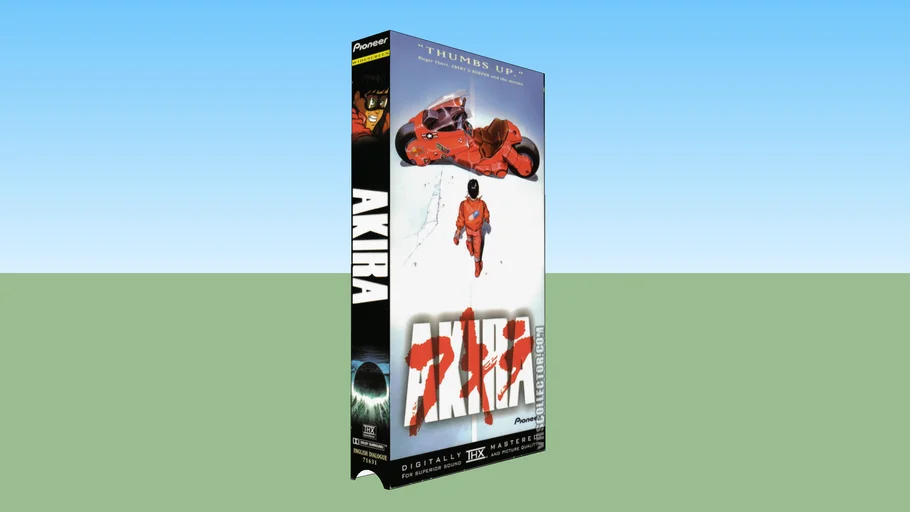 Akira VHS (2001) Box | 3D Warehouse