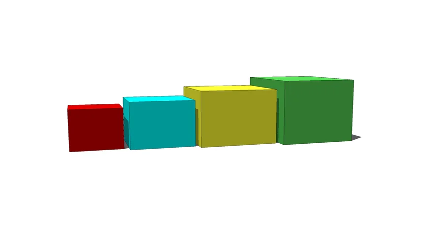 cubes | 3D Warehouse