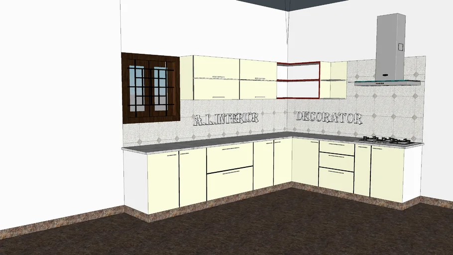 Modular Kitchen | 3D Warehouse