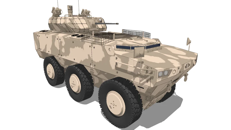 PARS III 6X6 | 3D Warehouse