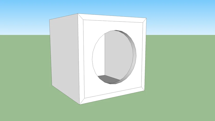 8' speaker box | 3D Warehouse