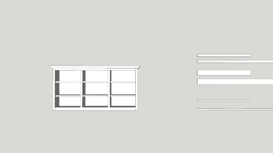 kitchen wall cabinet | 3D Warehouse