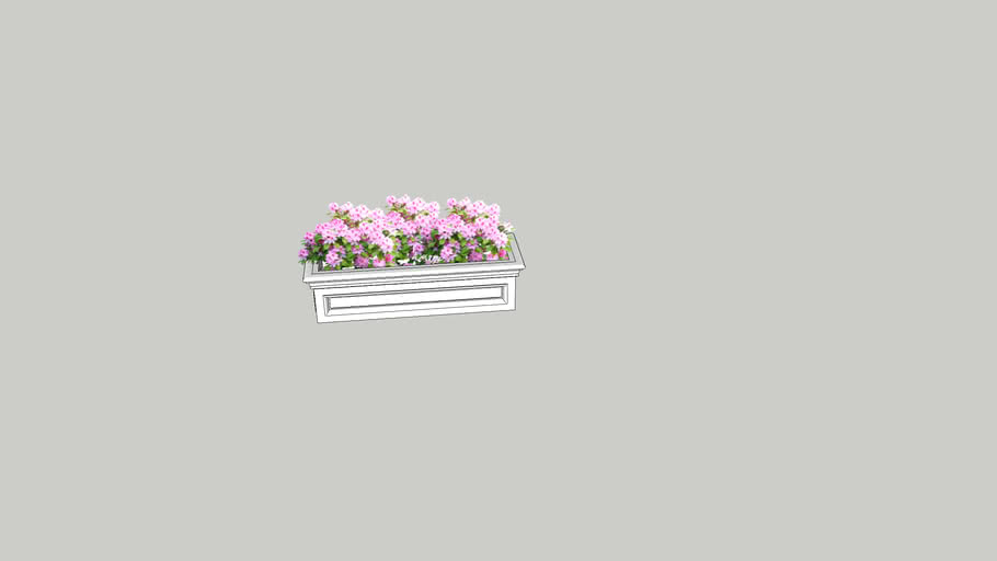 Window Planter Box | 3D Warehouse