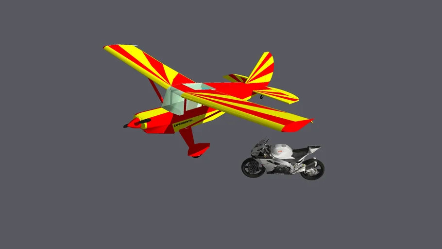 ULTRALIGHT-MICROLIGHT-EXPERIMENTAL-AIRPLANE | 3D Warehouse
