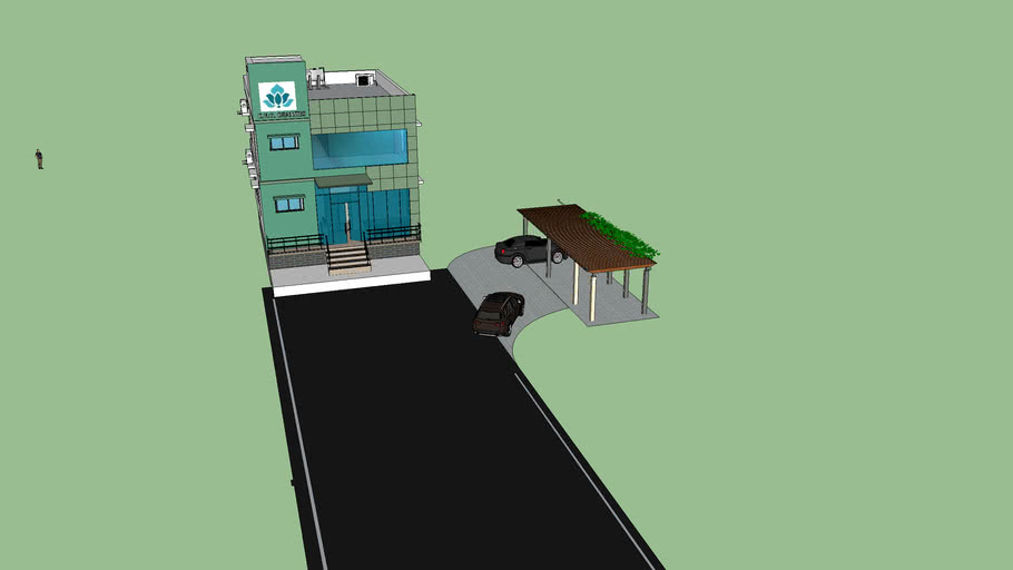 OFFICE & CAR PARKING | 3D Warehouse