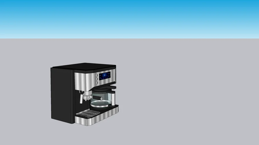 Delonghi All-in-one Coffee Machine | 3D Warehouse